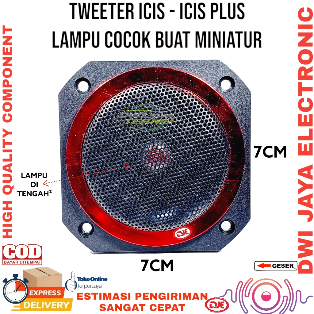 Icis Icis Tweeter Plus Lights Suitable for Miniatures | Shopee Malaysia