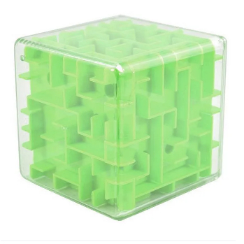 HIJAU Cube Puzzle 3x3 3D MAZE Puzzle Green Yongjun yuxin Qiyi | Shopee ...