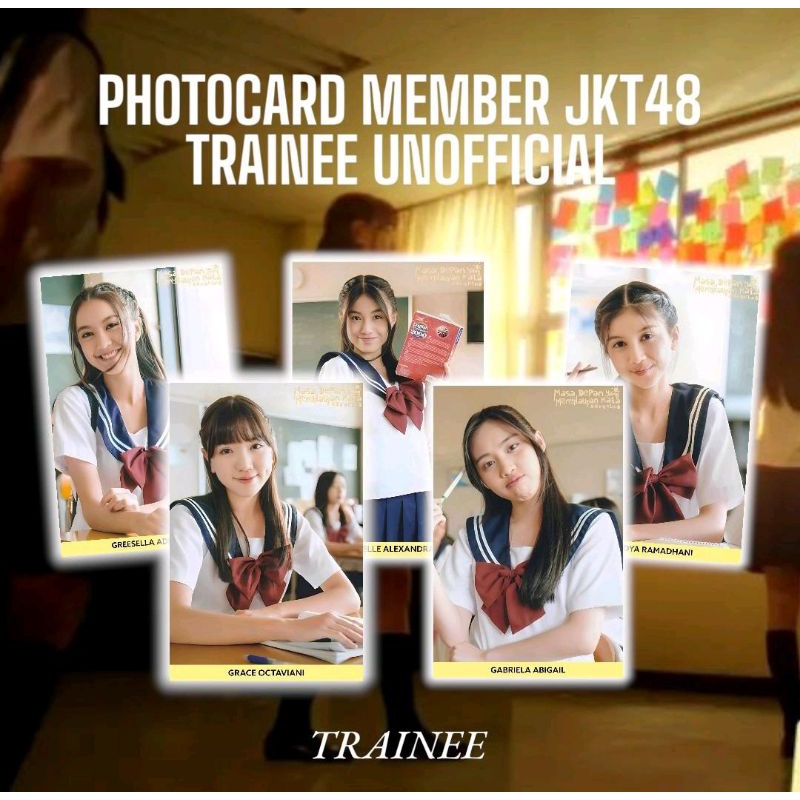 MATA Photocard PC JKT48 TRAINEE The Dazzling Future Of UNOFFICIAL Eyes ...