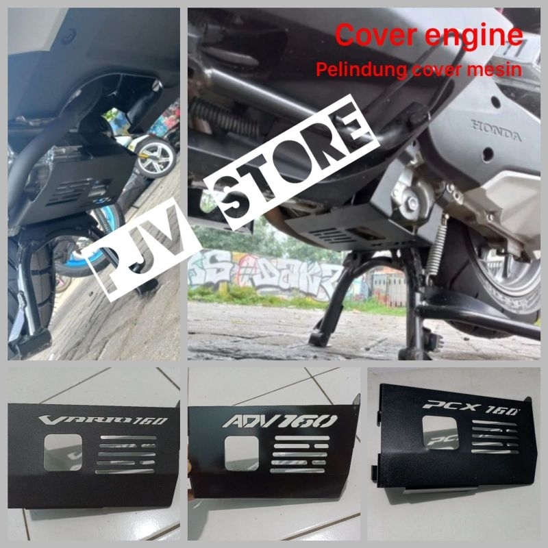 MESIN Engine Cover Pcx 160/Adv 160/Engine Protector Lower Deck PNP ...