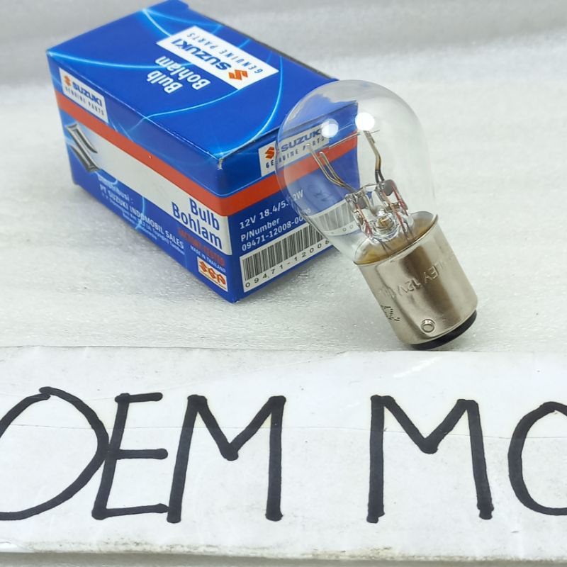 Rear brake stop light bulb 12V 09471 12008 ORIGINAL SUZUKI SGP ORIGINAL ...