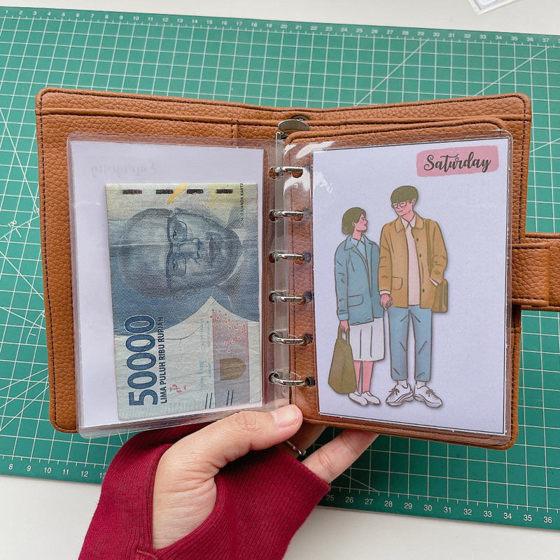 [cash Envelope Package] Contents Of binder A7 A6 Character Series cash ...