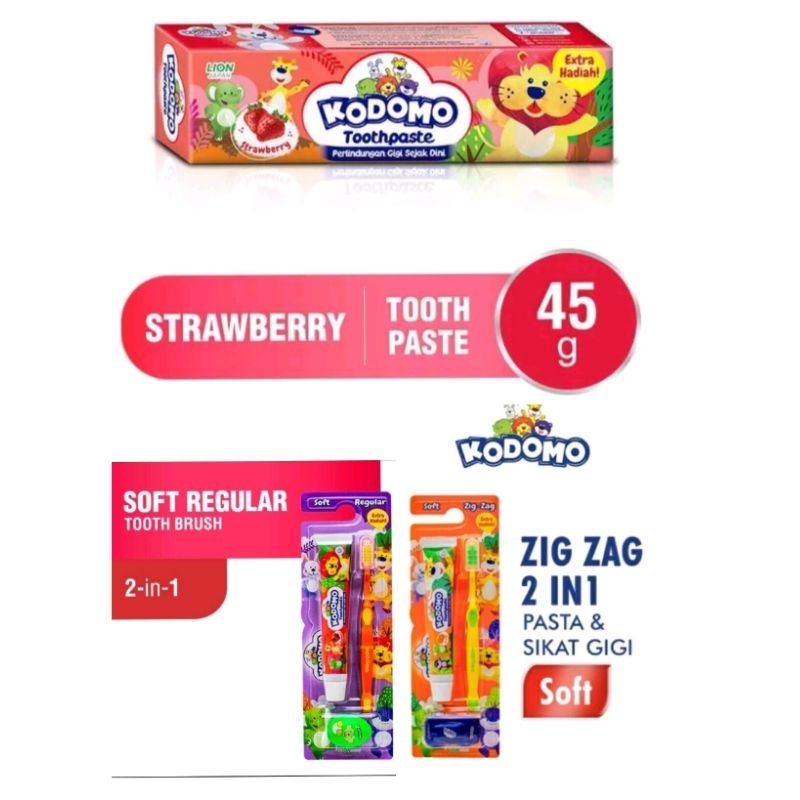 Kodomo Brush+Toothpaste 2 in 1 / kodomo paste | Shopee Malaysia