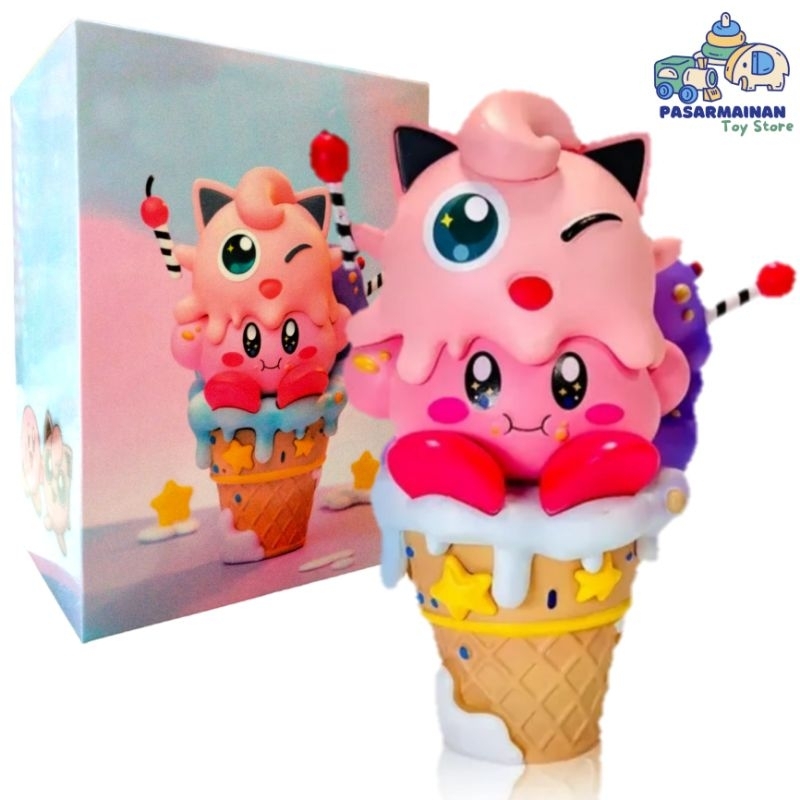 Action Figure Pokemon Deli Melted Ice Cream Pikachu Jigglypuff ...