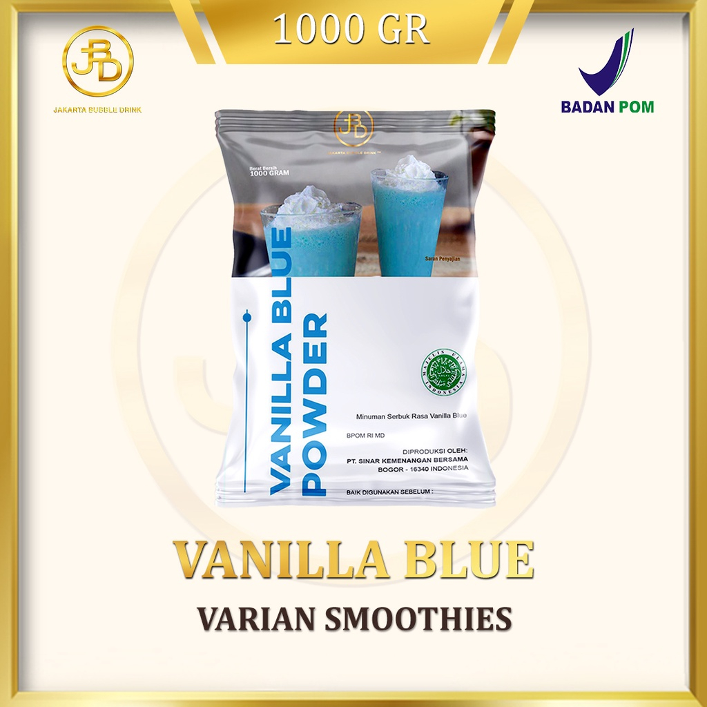 Jbd VANILLA BLUE POWDER Drink POWDER | Shopee Malaysia