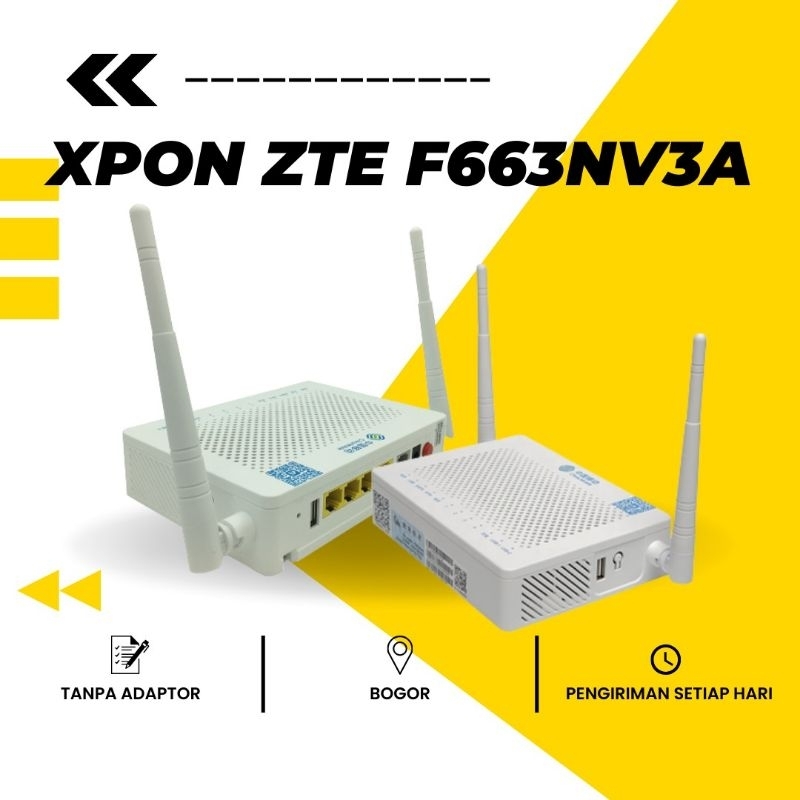 Zte F663 Nv3a Xpon Wifi modem | Shopee Malaysia