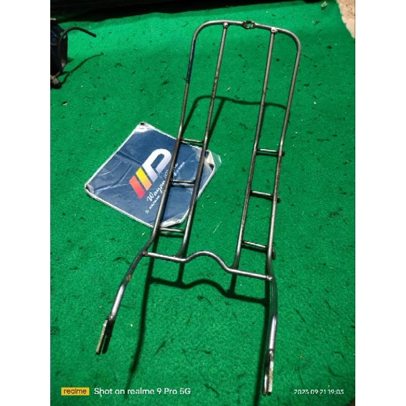 Original Jialing kancil front luggage rack used from motorbike | Shopee ...