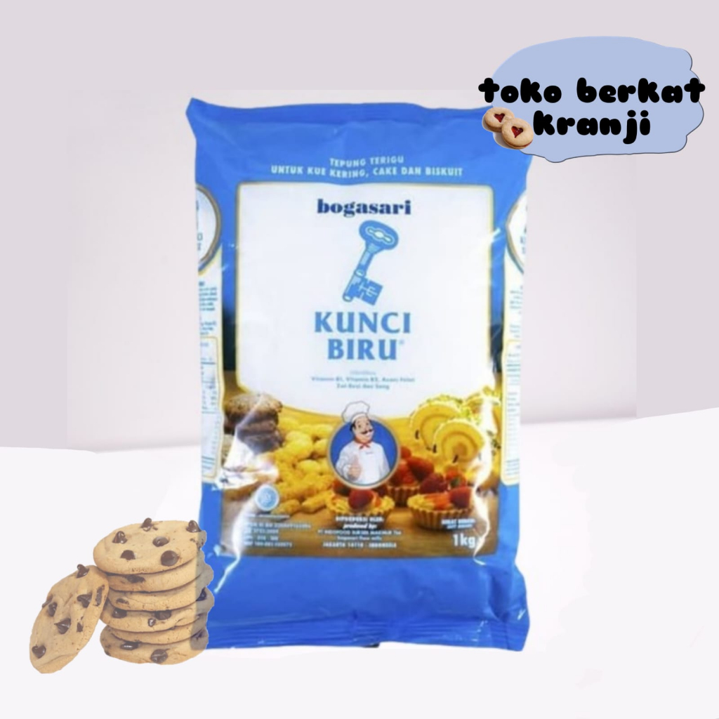 Blue key flour 1kg/pcs | Shopee Malaysia