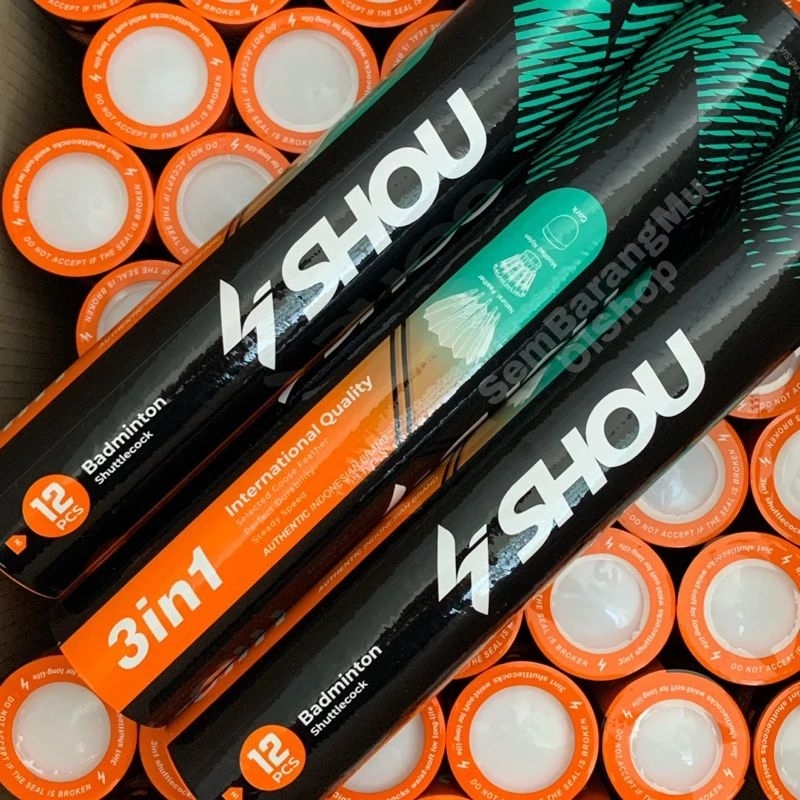 Shuttlecock 3 IN 1 SHOU BADMINTON BALL SHOU 3 IN 1 BADMINTON KOK 3 IN 1 ...
