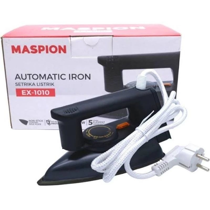 Maspion EX 1010 IRON ELECTRIC IRON MODERN IRON LUXURY QUALITY IRON | Shopee Malaysia