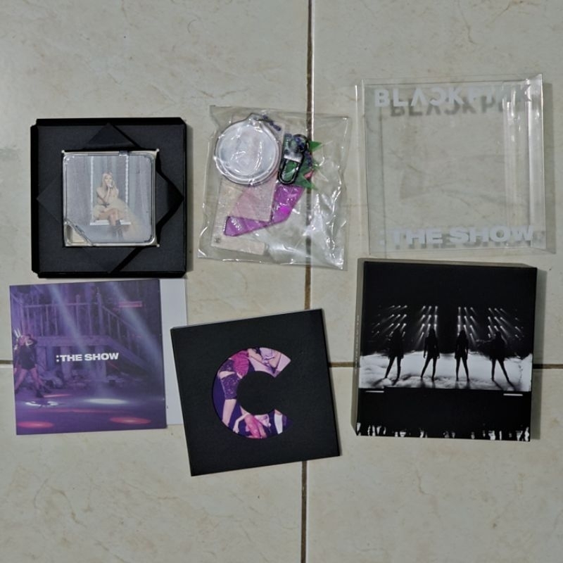 BLACKPINK The Show KiT Ver. Rose Unsealed/Unsealed | Shopee Malaysia