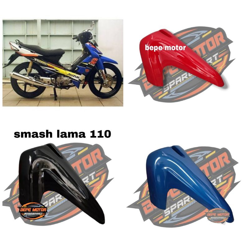 HITAM MERAH Suzuki SMASH 110 SMASH Old Motorcycle Front Fender Black ...