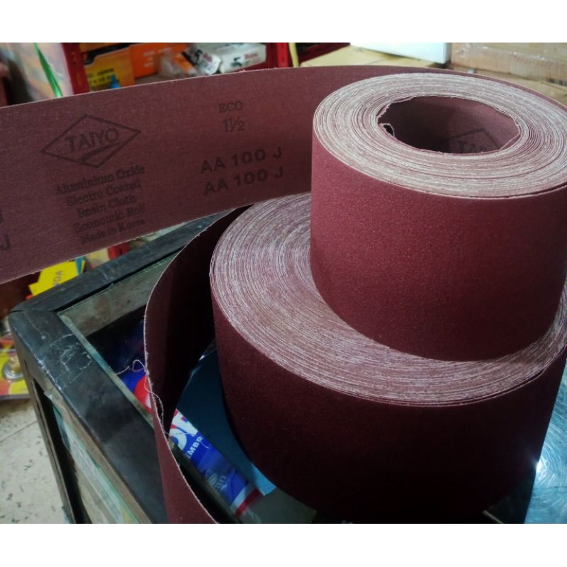 Original Taiyo Eco Roller Sandpaper (meter) | Shopee Malaysia