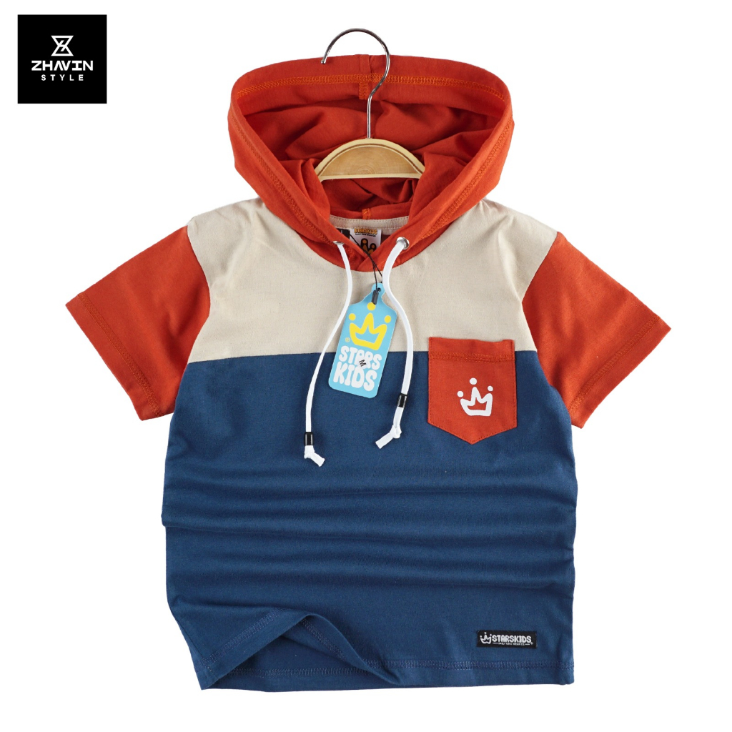KATUN Combination Hoodie T-shirt for Boys Ages 1-12 Years Combet 30s ...