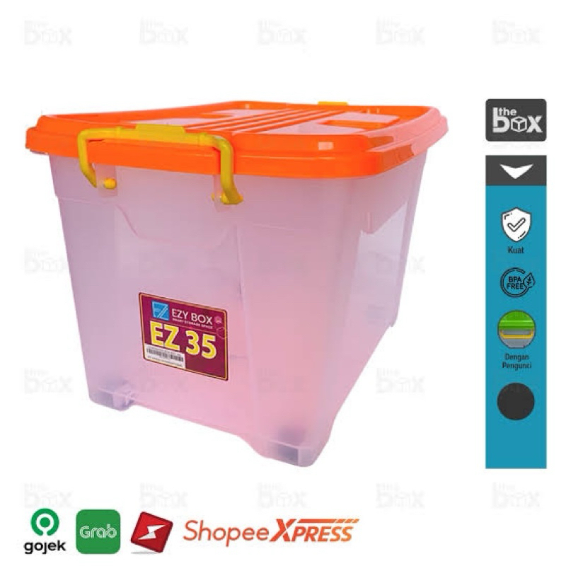 Ez Box 35L Wheels 4 below | Shopee Malaysia