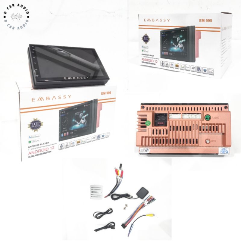 Head Unit Android Embassy Venus 9 Inch And 10 Inch Memory 2 32 Carplay