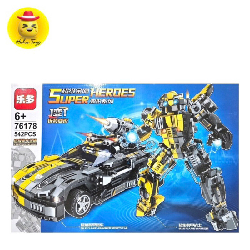 Building block bumblebee bumblebee bumble bee transformee brick 76178 ...