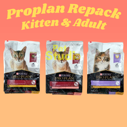Pro Plan Packaging 500GR Adult & Kitten All Variants | Shopee Malaysia