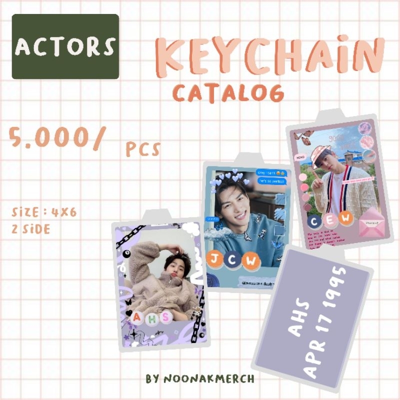 GANTUNGAN MINIMAL Purchase 10,000 Can mix Other Products] KEYRING ...