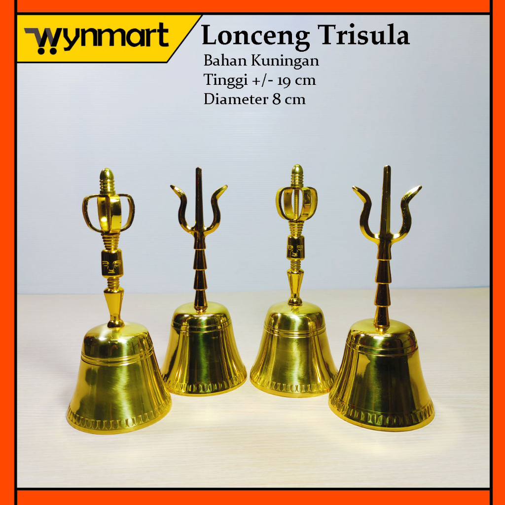 Hand Bells / Prayer Bells / Trident Bells | Shopee Malaysia