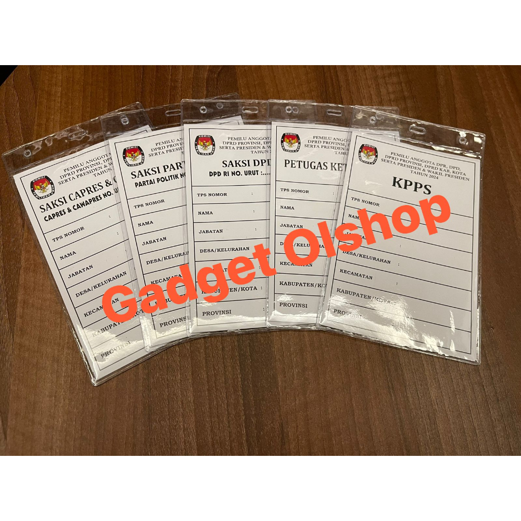 Election committee ID card/plastic election identification sign ...