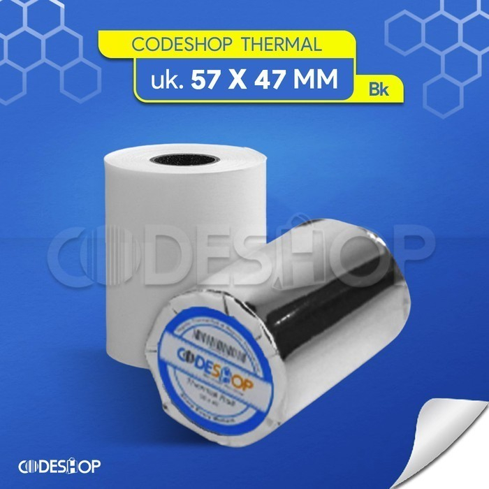 Thermal PAPER 58 X 50 mm - Roll of 58x50 Thermal Cashier Paper | Shopee ...