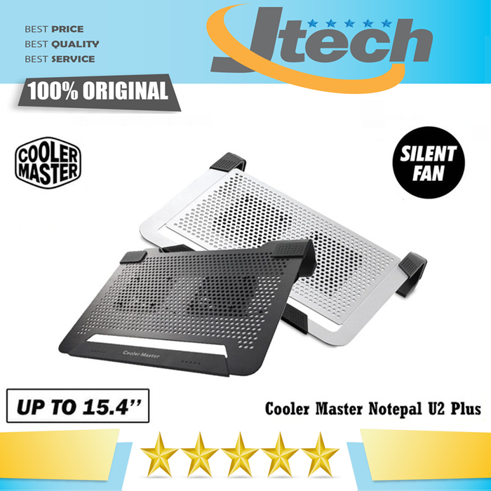Cooling Pad Cooler Master Notepal U2 Plus - Notebook Cooler Fan ...