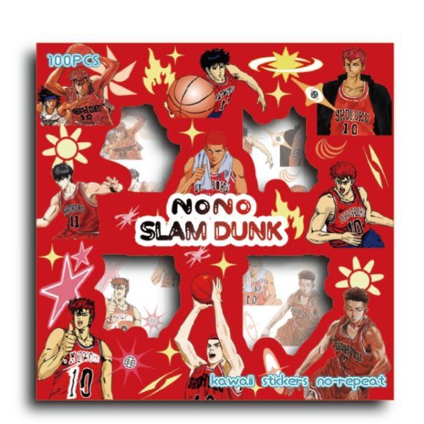 *STICKER SLAM DUNK CONTENTS 100 COOL SHEETS | Shopee Malaysia