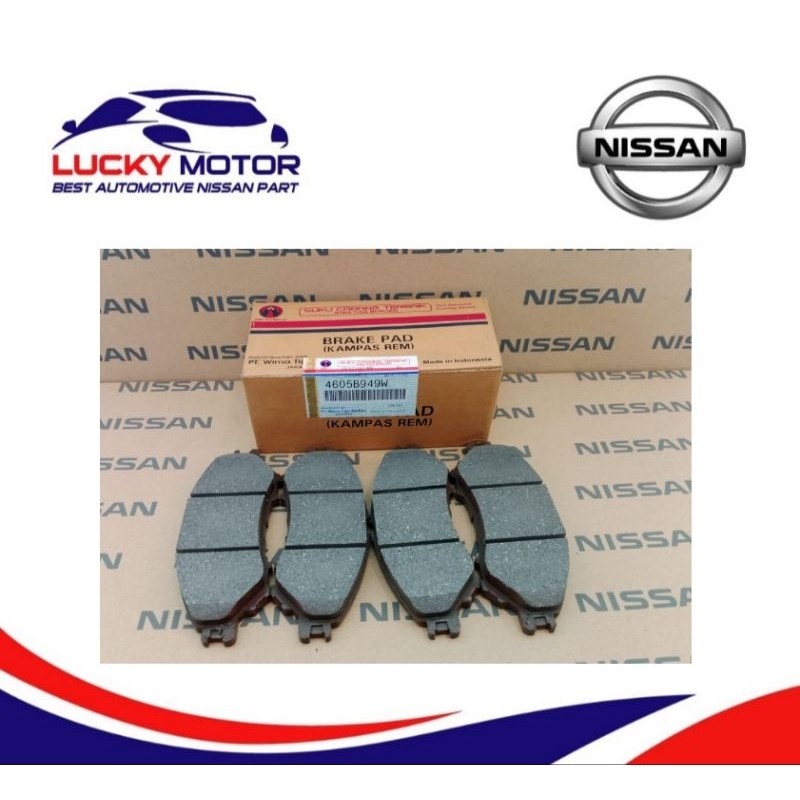 Nissan GRAND LIVINA L12 MITSUBISHI XPANDER FRONT BRAKE PADS ORIGINAL ...