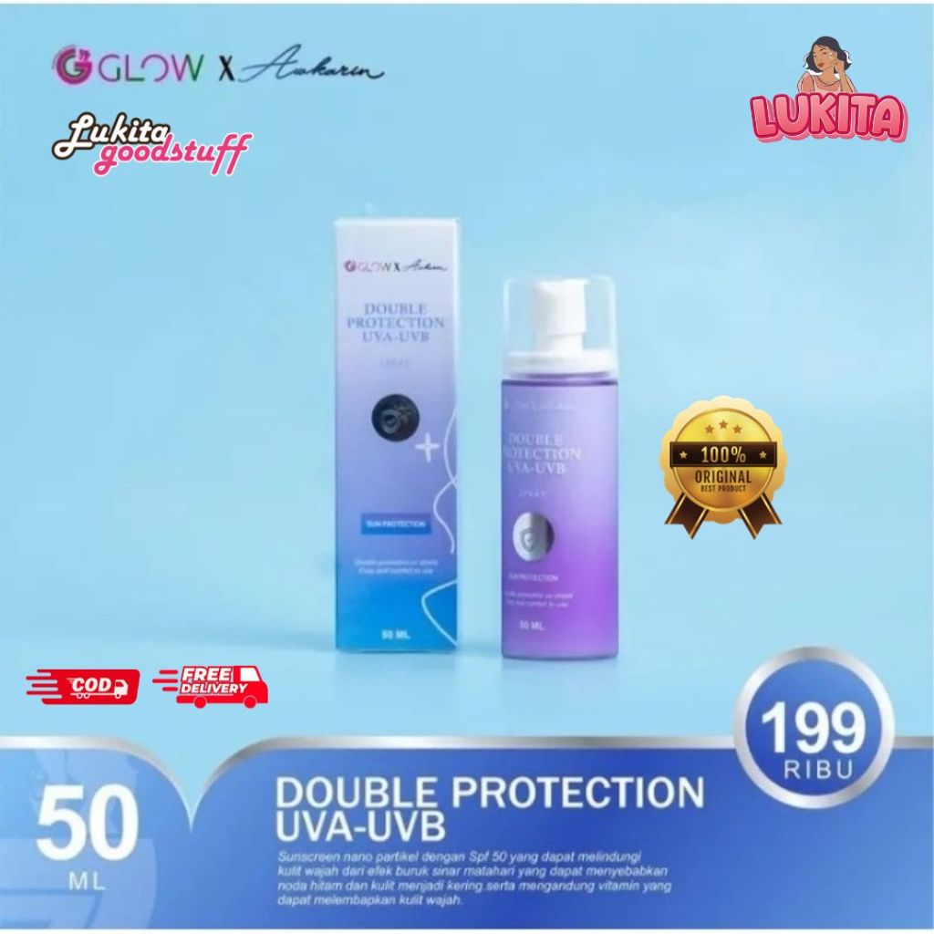 MATAHARI Sunscreen Glafidsya Skincare x Night | Double PRORECTION UVA ...