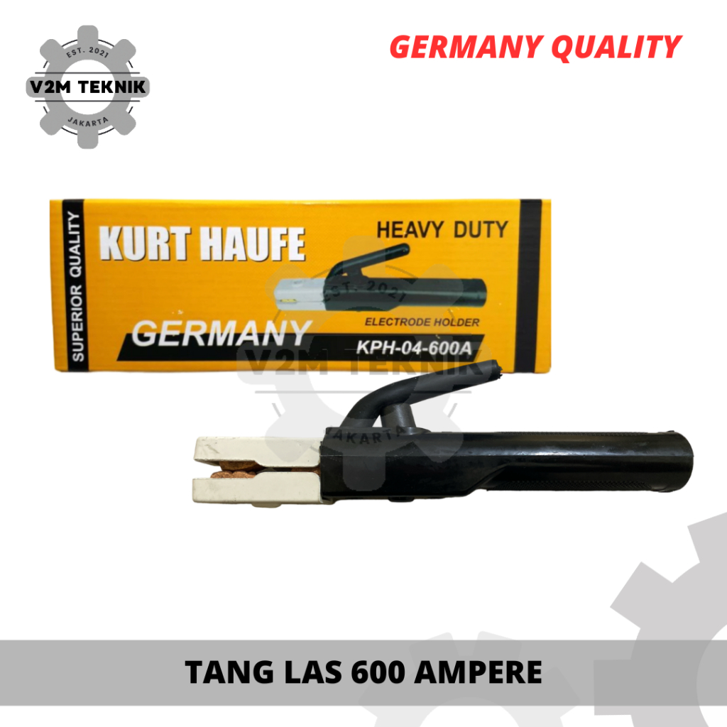 Kurt HAUFE GERMANY 600 Ampere Welding Pliers/600A Electrode Holder ...