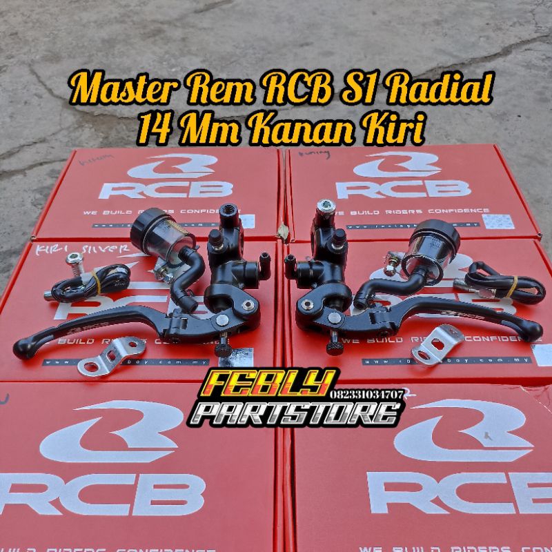RACING BOY BRAKE MASTER RCB RADIAL S1 NAMX PCX ADV RADIAL FORGED TUBE ...