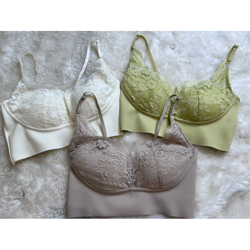 Seamless Inner Lace - Virgin Villains/Women's Inner Bra Lace Seamless ...