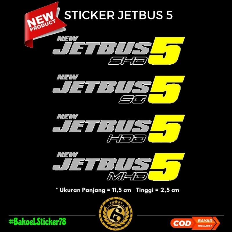 Jetbus STICKER 5 JETBUS 3+ BIS STICKER JETBUS 5 bakoelsticker78 ...