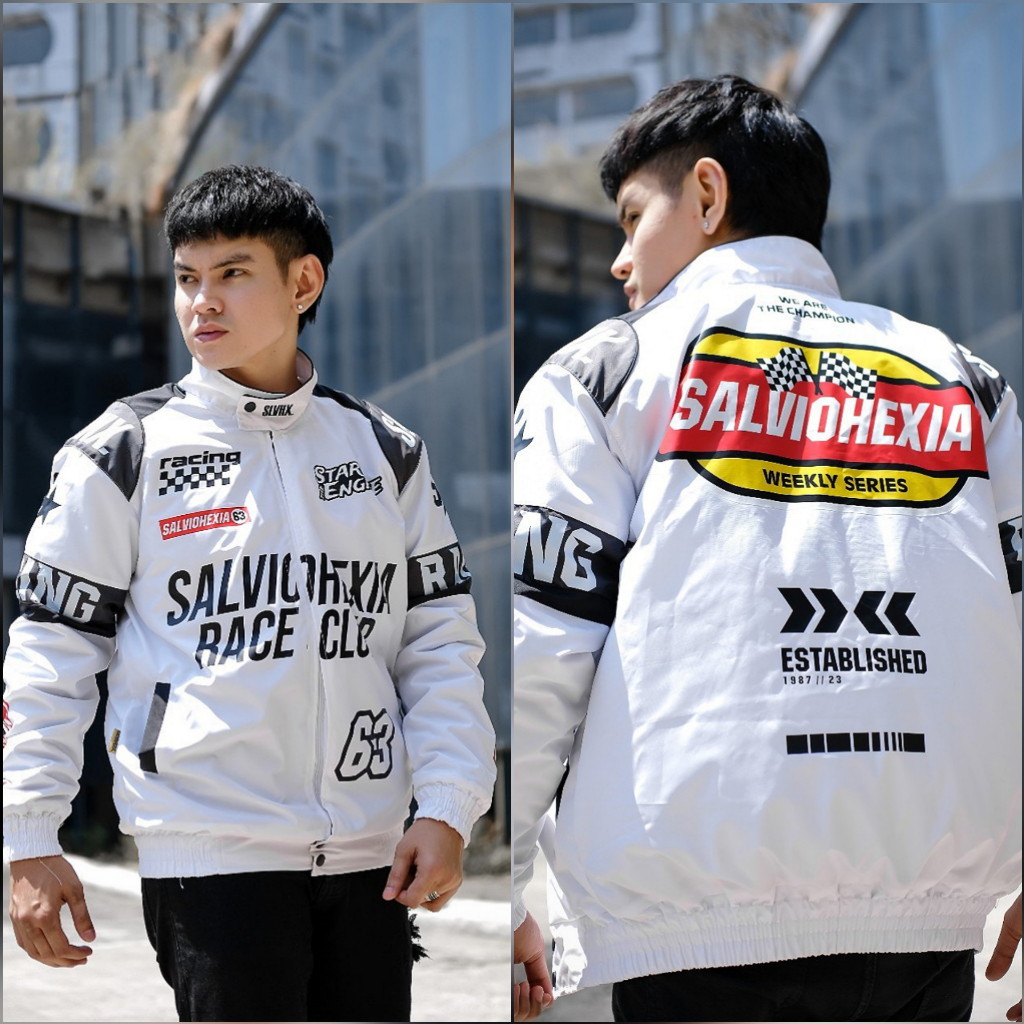 Vintage Nascar Jacket - Original Salvio Hexia Motorcycle Jacket ...