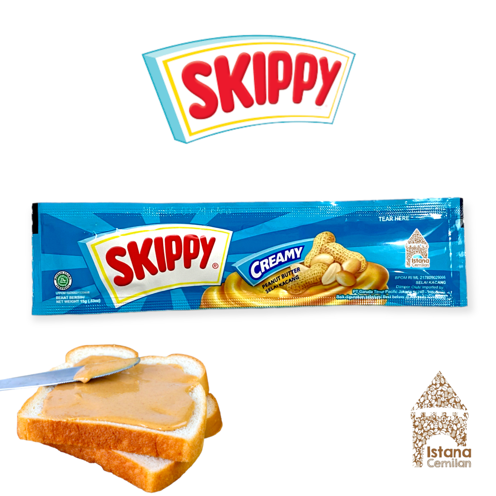 Skippy Creamy Peanut Butter Peanut Butter 15 Gam SACHET | Shopee Malaysia