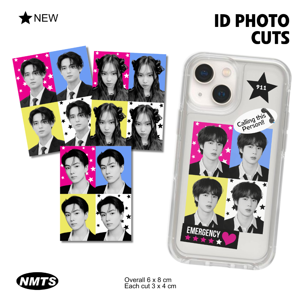 Photo CUTS ID (CO MIN. 4pcs)- BTS TXT SVT NCT EXO NEWJEANS | Shopee ...