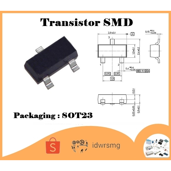 S8550 SOT23 Marking 2TY SMD Transistor PNP 0.5A 40V SOT-23 | Shopee Malaysia