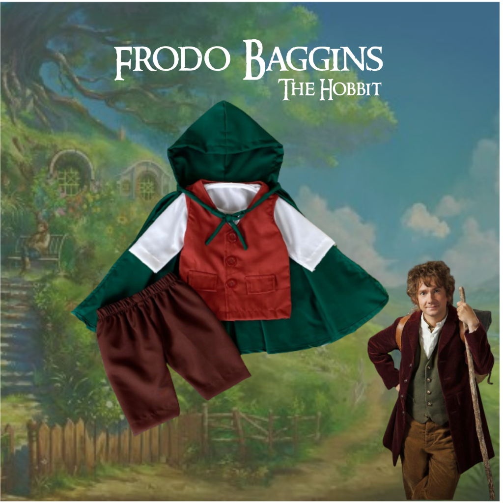 Frodo Baggins Halloween Cosplay Costume Frodo Baggins The Lord Of Ring ...