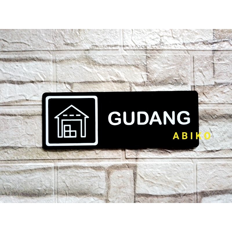 Abiko - WAREHOUSE ACRYLIC SIGN BOARD / WAREHOUSE | Shopee Malaysia