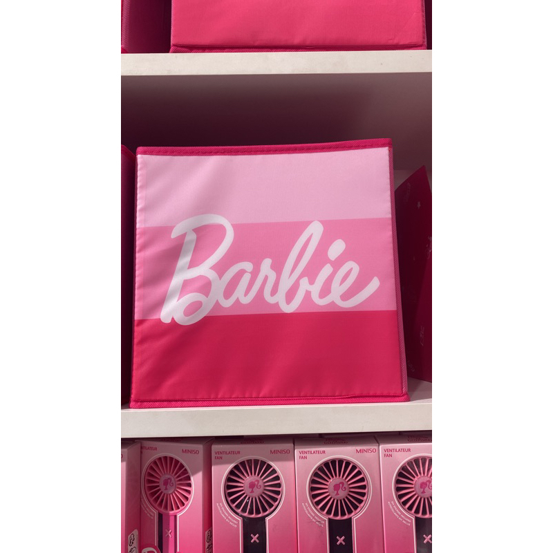 Barbie X Miniso Storage Cube | Shopee Malaysia
