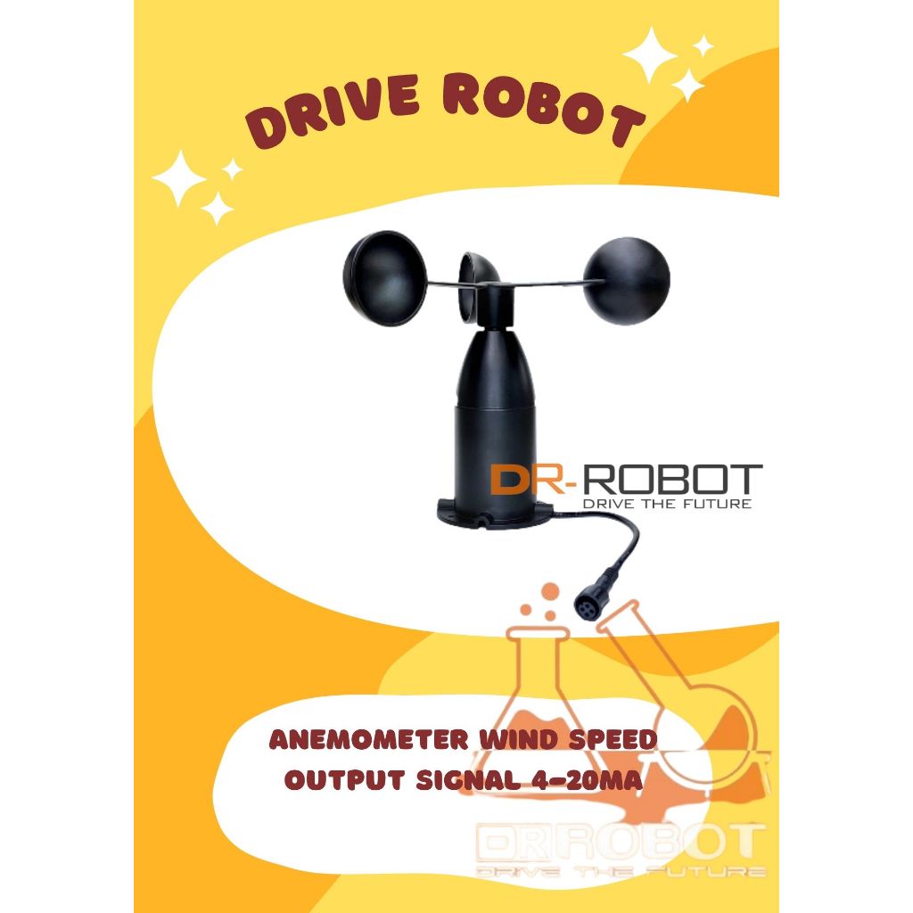 Anemometer Wind Speed Aluminum Wind Speed Sensor 0-5V or 4-20mA ...