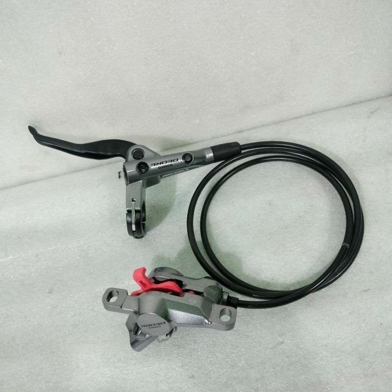 Deore hydraulic T6000 Front Handle Brakeset Original Silver Shimano ...