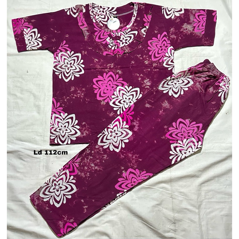 Standard SUPER CAP BATIK SET WITH NEW FLOWER CANDY MOTIF BY PINCURRAN ...