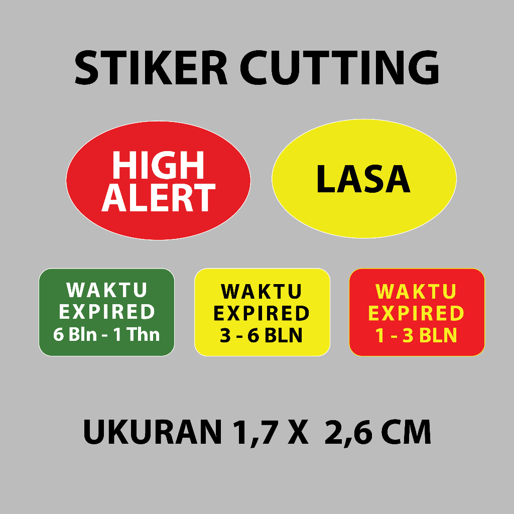 Expired stickers lasa stickers high alert stickers | Shopee Malaysia
