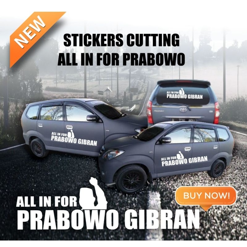 Prabowo Gibran Car Sticker | Shopee Malaysia