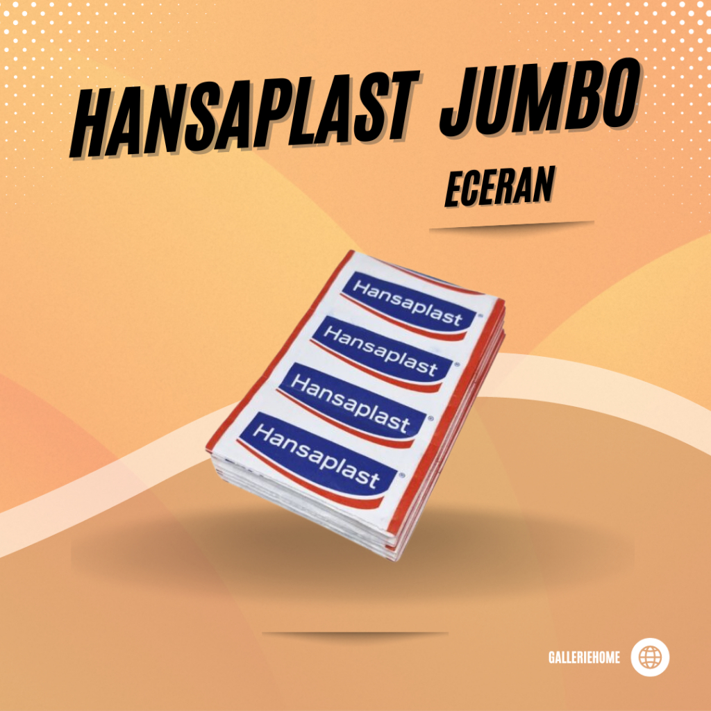 Hansaplast Jumbo Wound Plaster Elastic Fabric Retail Large Unit ...
