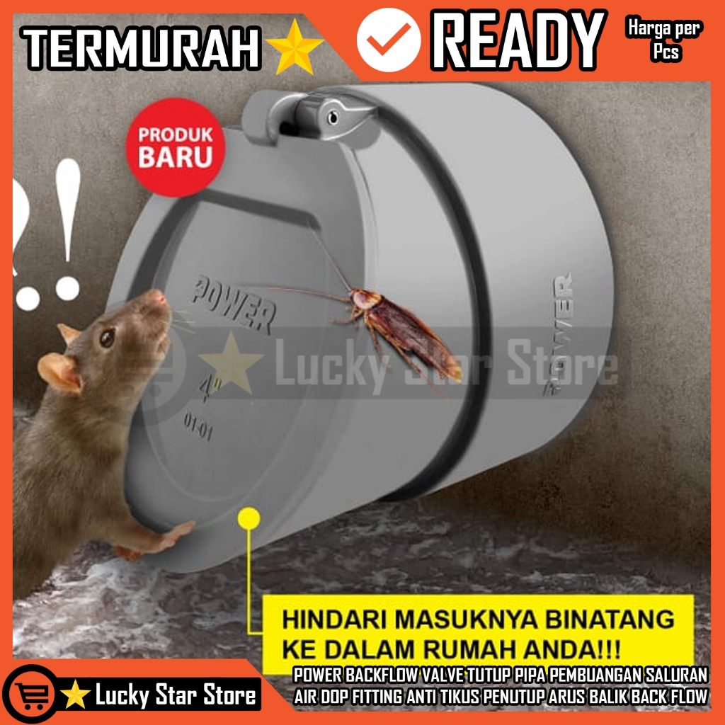 Backflow 3" 4" Power Anti-Rat Cockroach Pipe Cap 3 4 Inch Inch In Inch ...