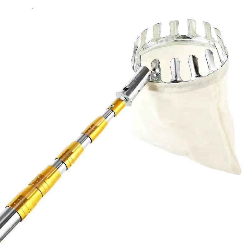 4/5/6/7 Meter Telescopic Pole Fruit Picker Fruit Picking Aid Fruit ...