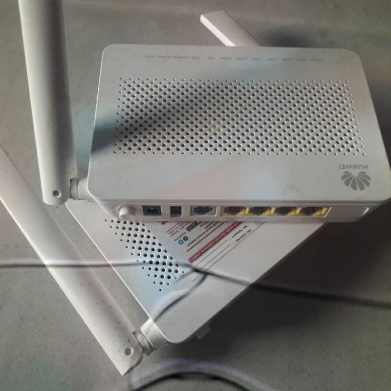 Huawei MODEM model HG8145V5 + BLUE PORT adapter | Shopee Malaysia